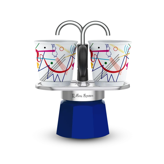 Bialetti Set Mini Express 2 Cup + 2 Cups Kandinsky Edition - Tokar