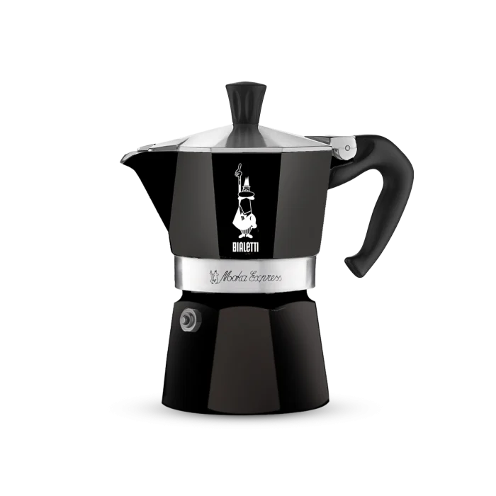 Bialetti Moka Express Crna boja – 3/6 šoljica - Tokar