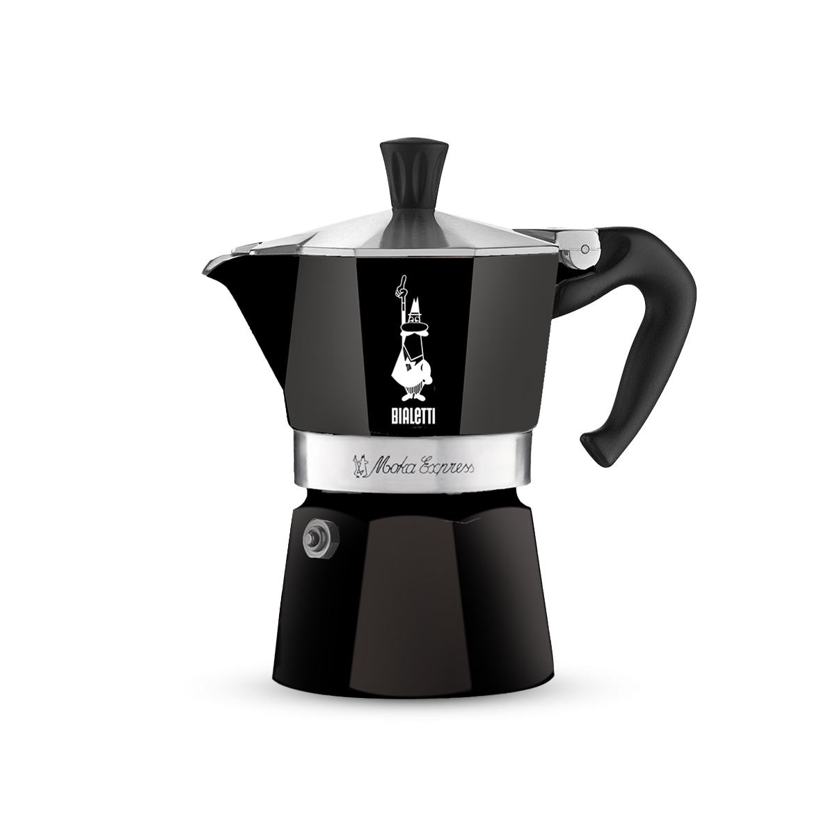 Bialetti Moka Express Crna boja – 3/6 šoljica - Tokar