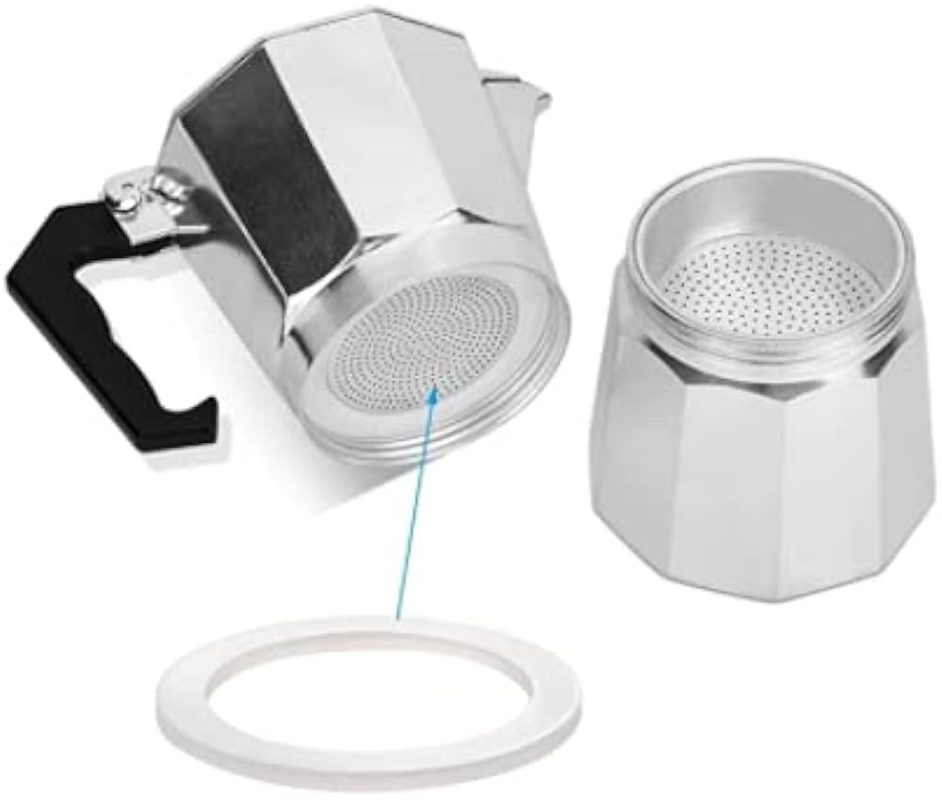 Bialetti Moka Express Original - La Mokina/1/2/3/4/6 Cups - Tokar