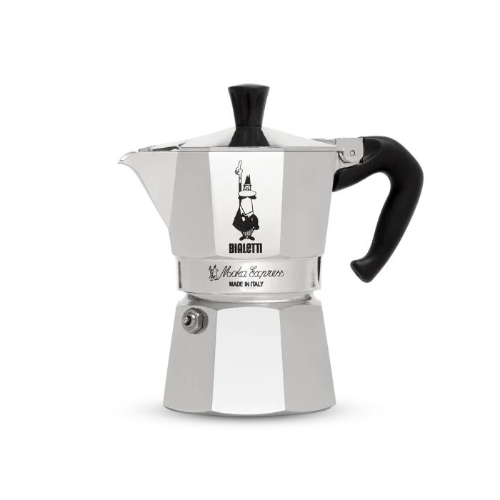Bialetti Moka Express Original - La Mokina/1/2/3/4/6 Cups - Tokar