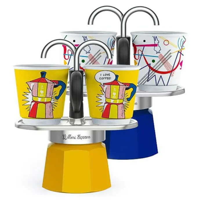 Bialetti Set Mini Express 2 Cup + 2 Cups Kandinsky Edition - Tokar