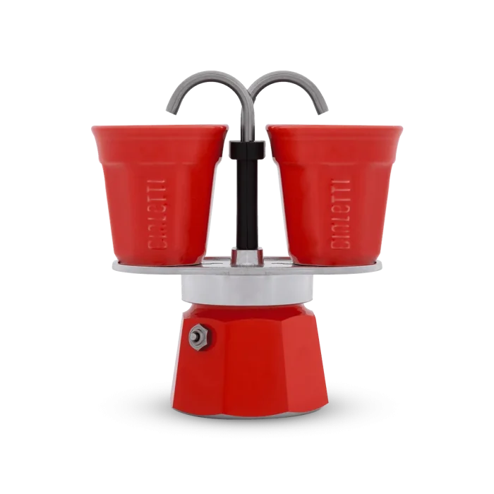 Bialetti Set Mini Express Red 2 Cup + 2 Cups - Tokar
